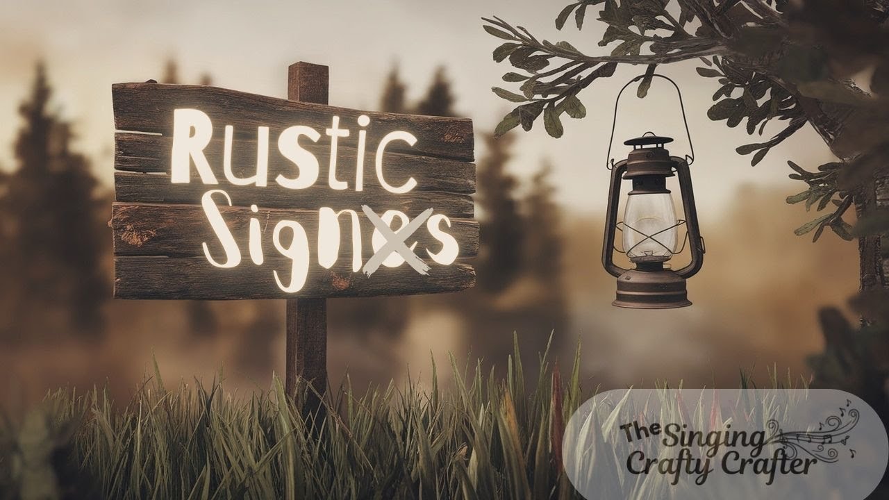 Create your own rustic signs at home, #rustic, #handmadesigns, # ...