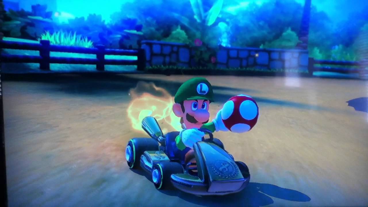 Luigi Death Stare - Not Even Blue Shells Are Safe - YouTube