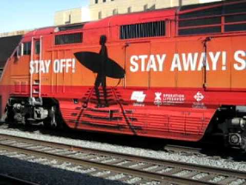 Amtrak 455 Operation Lifesaver - YouTube