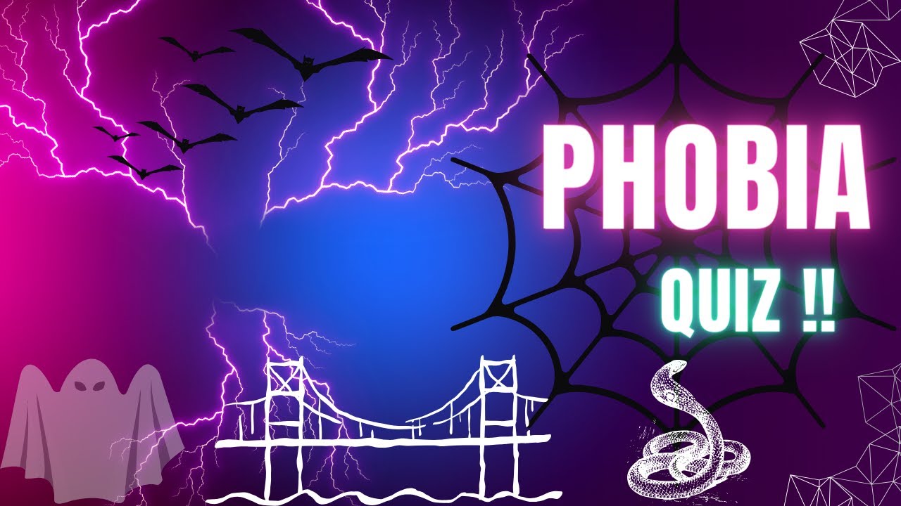 FEAR Factor: Speed QUIZ with 20 Phobia Questions!! - YouTube
