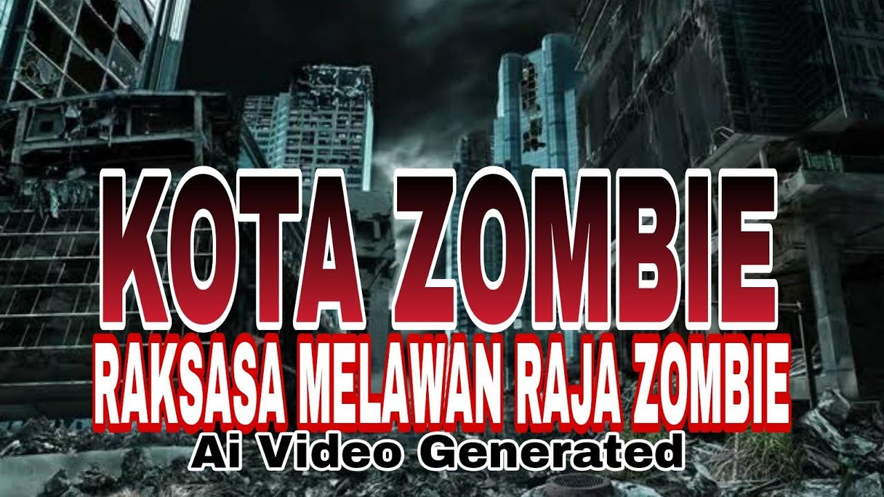 SATU KOTA DIKUASAI ZOMBIE [ Ai Video Generated] King Of The Zombie ...