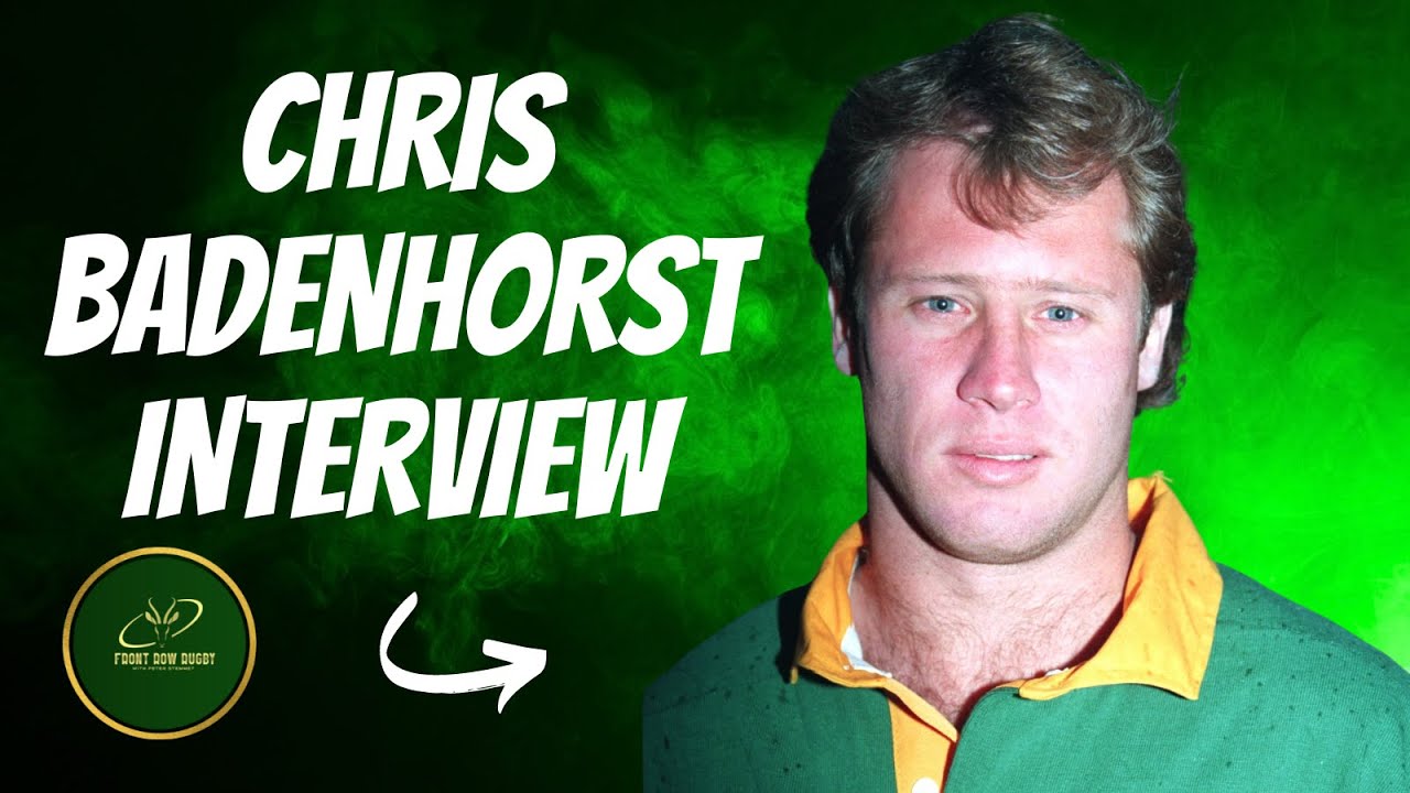 Special Springbok Memories: Chris Badenhorst’s Bok Career - YouTube