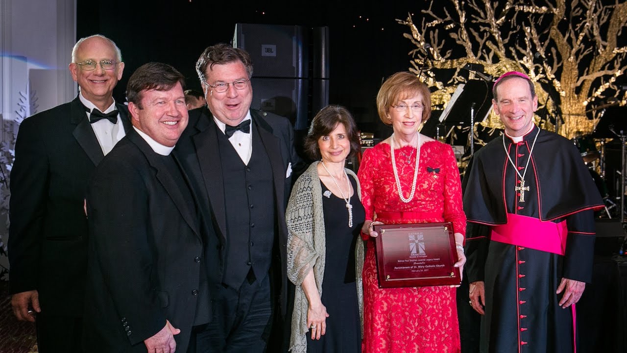 St. Mary's receives the Bishop Paul Loverde Award - YouTube