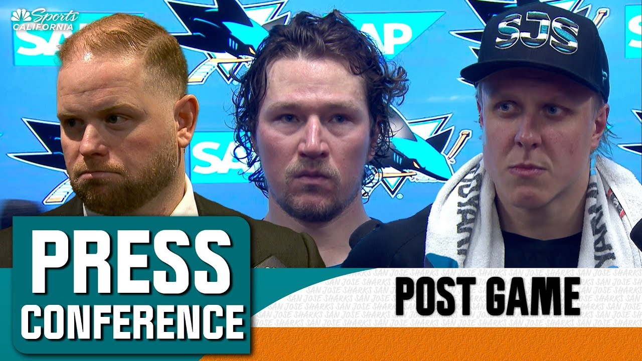 Ryan Warsofsky, Tyler Toffoli, Fabian Zutterlund react to San Jose's 2 ...