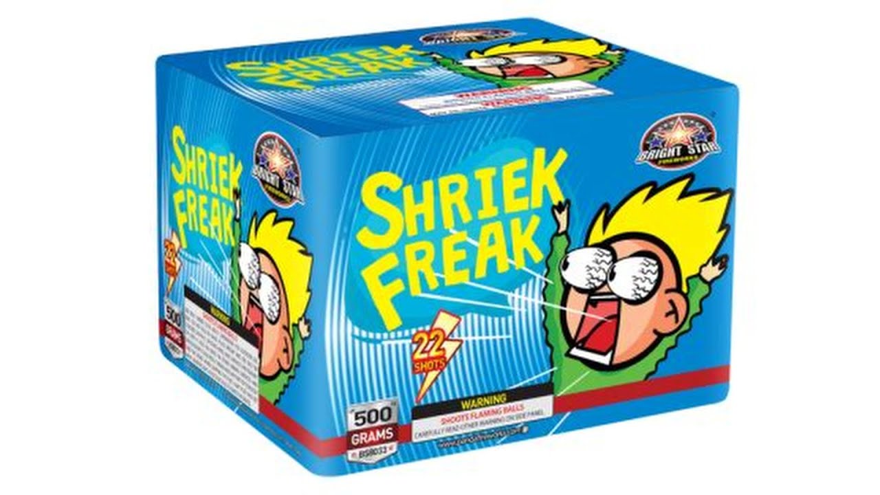 Shriek Freak By Bright Star Fireworks - YouTube
