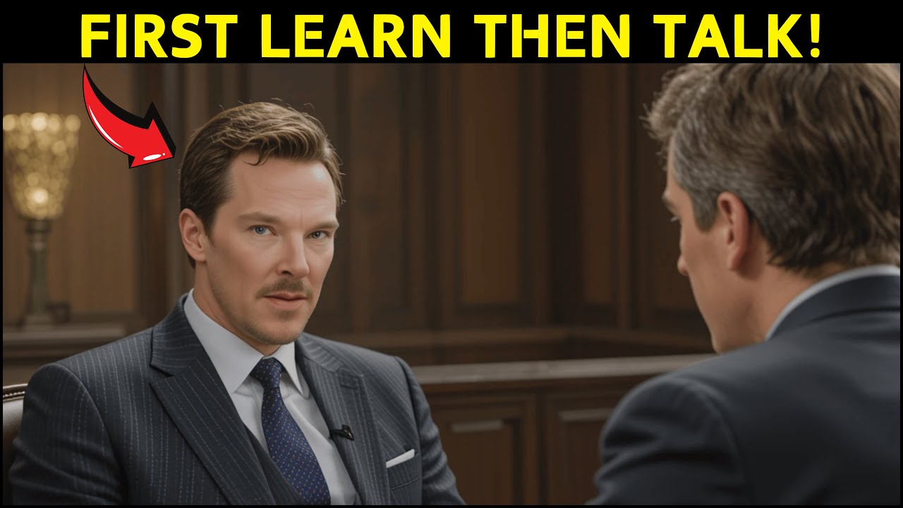 Benedict Cumberbatch Shuts Down Woke Journalist in an Interview ...