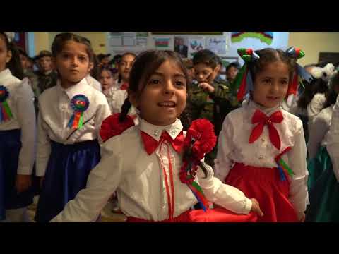 288 Nomreli mektebin 9 noyabr Bayraq Gunu Tedbiri