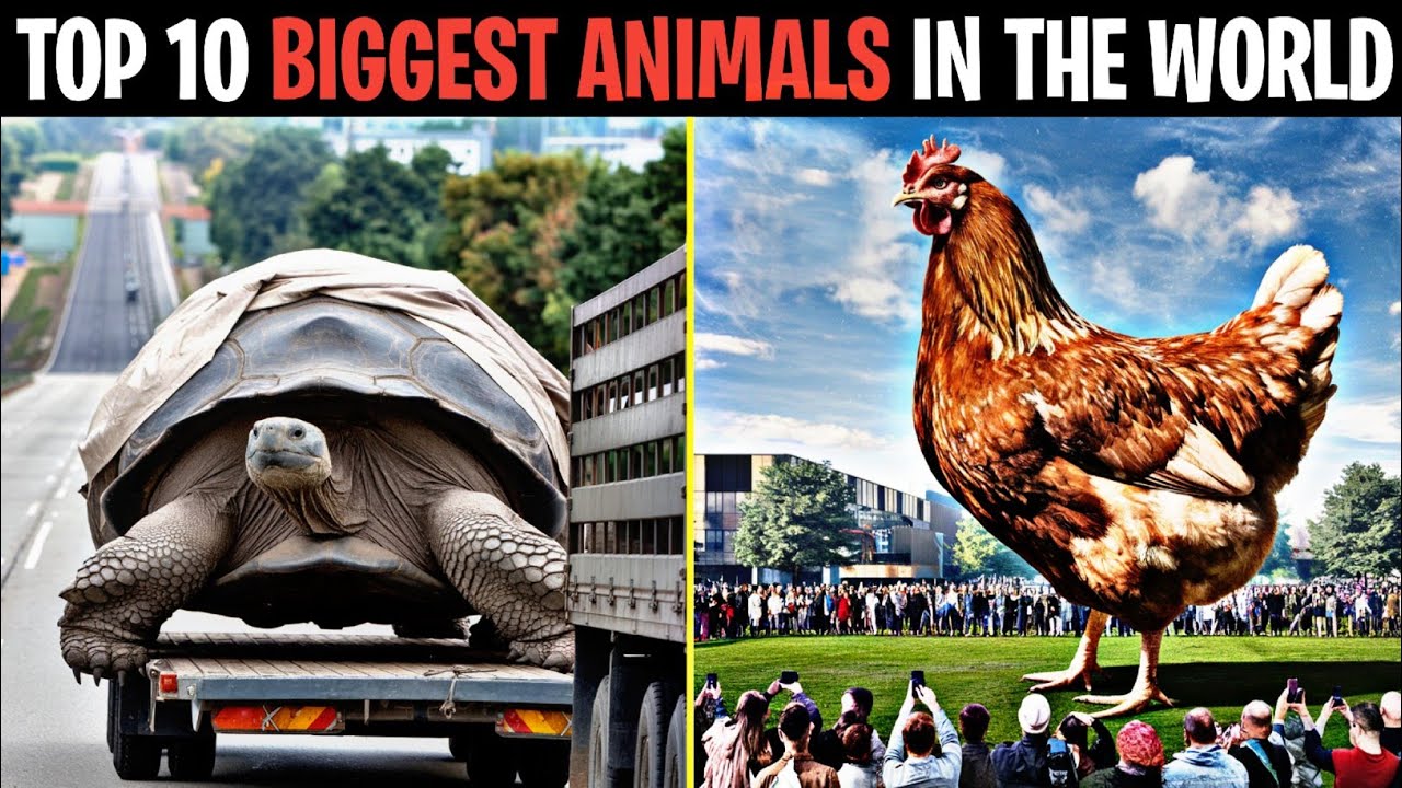 Top 10 Biggest Animal In The world | Fattest Animals - YouTube