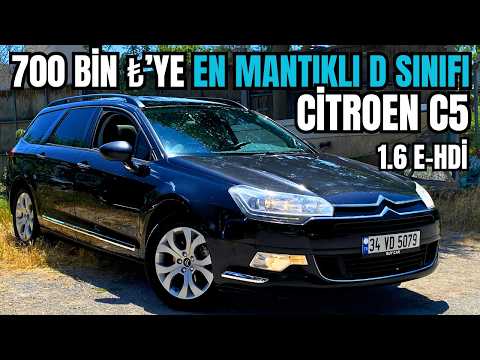 700 BİN ₺'YE MERCEDES KONFORU? CİTROEN C5 1.6 E-HDİ İNCELEDİM ! POV SÜRÜŞ