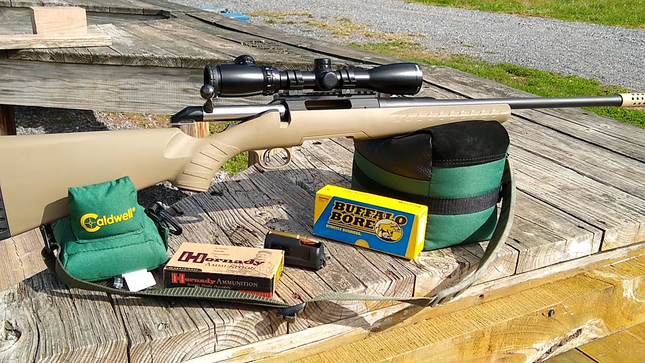 Ruger American Predator - 358 Winchester - YouTube