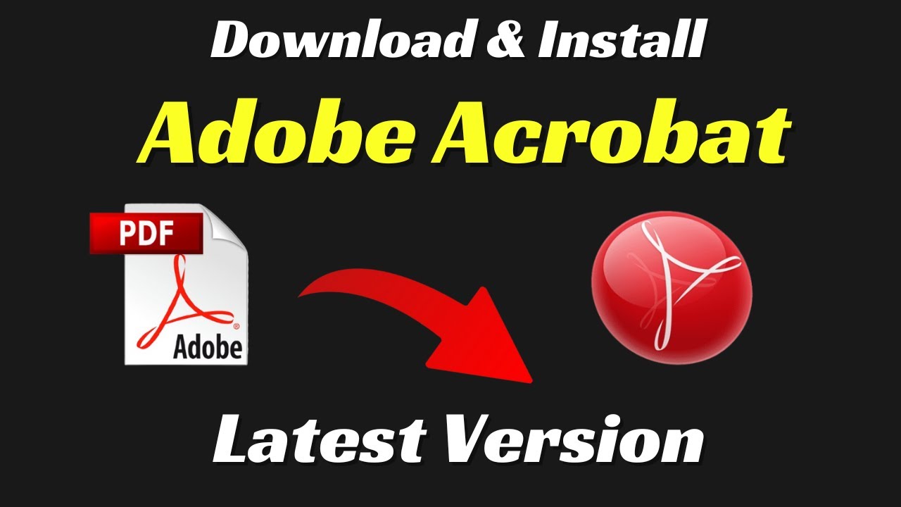 How to Download & Install Adobe Acrobat Reader free for Windows ...