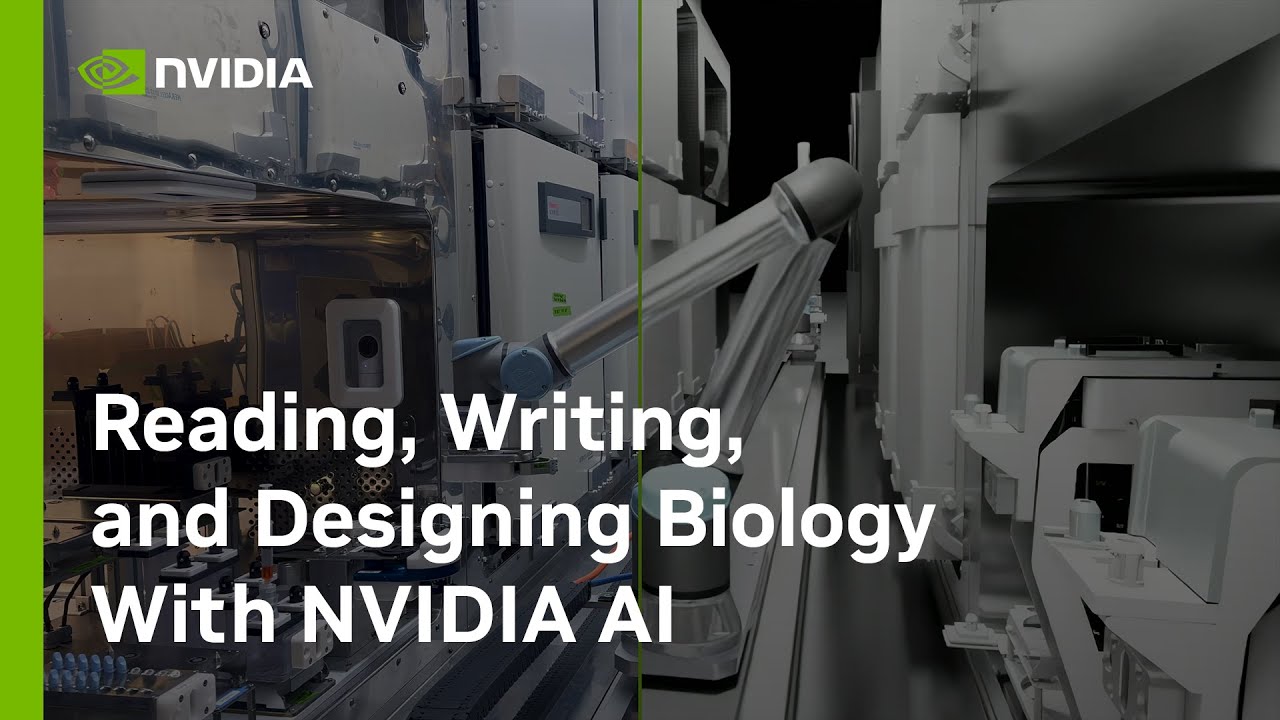 Reading, Writing, and Designing Biology With NVIDIA AI - YouTube