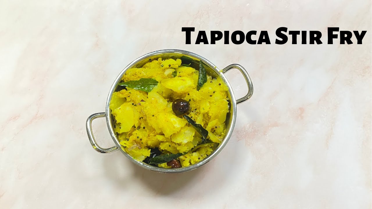 Tapioca stir fry | Kappa thoran | Traditional Kerala recipe - YouTube