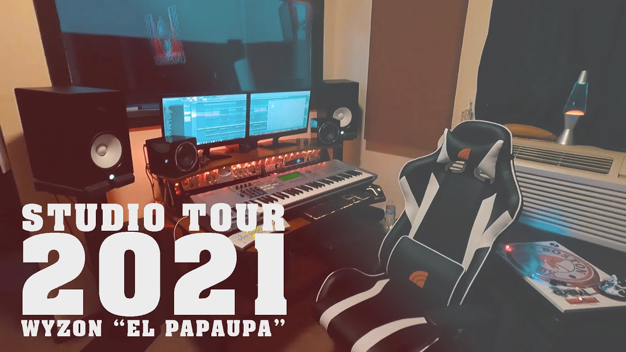 Studio Tour 2021 | Wyzon “El Papaupa” - YouTube