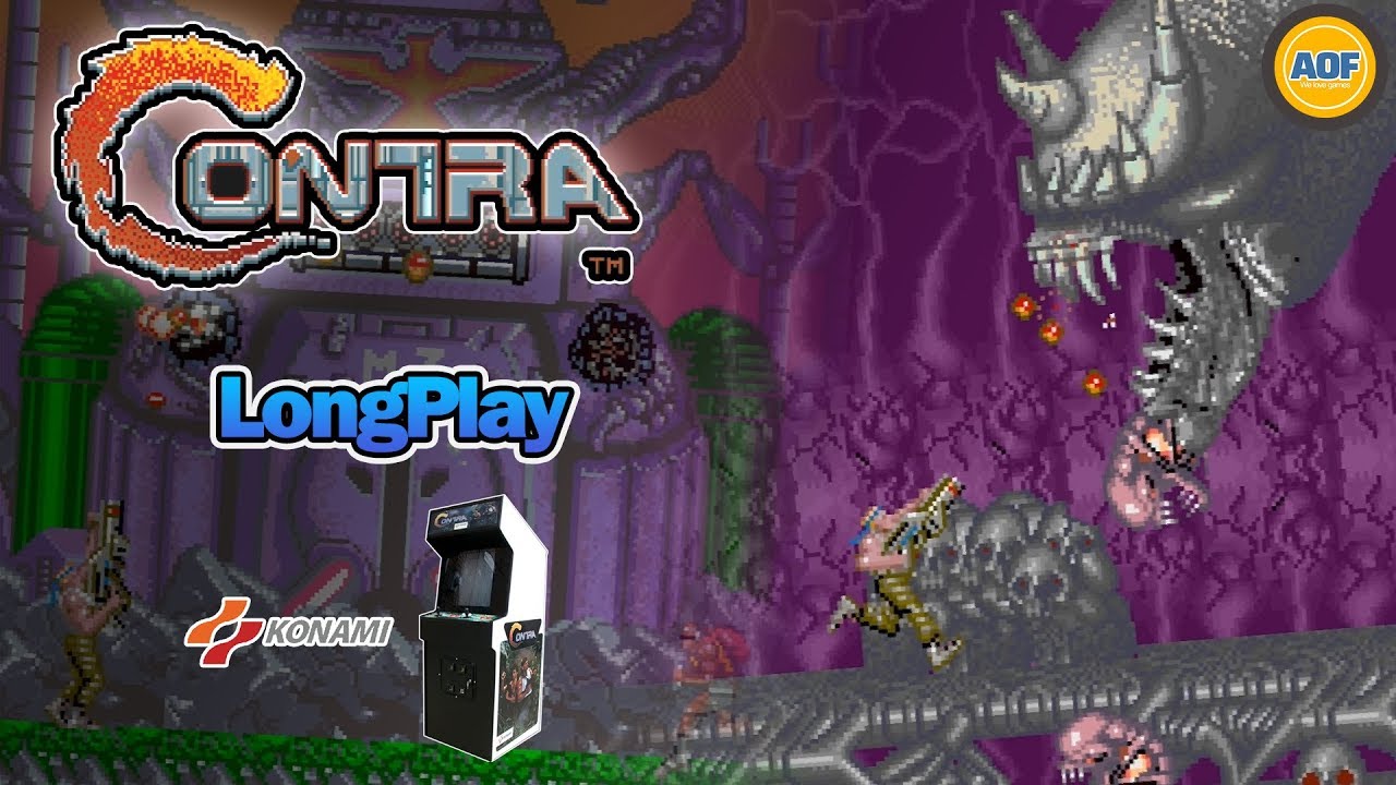 【ARCADE】 Contra Playthrough No.0009 - YouTube