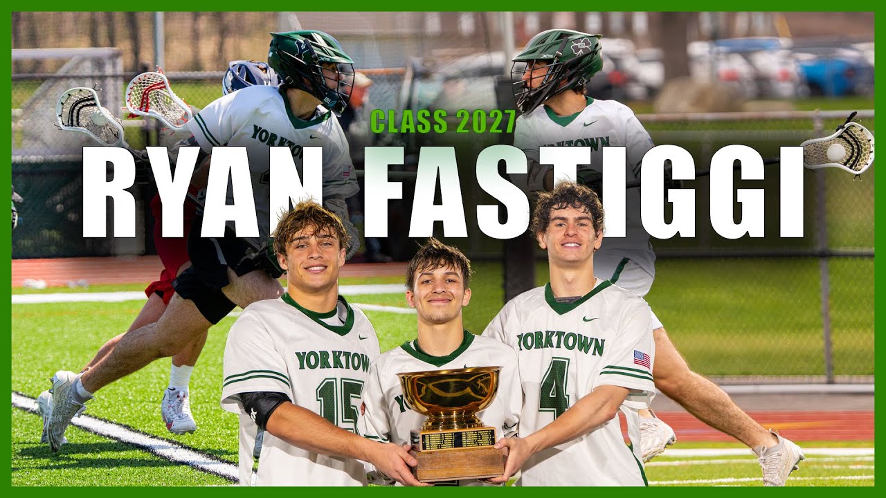 RYAN FASTIGGI - 2025 LACROSSE HIGHLIGHT REEL - YouTube