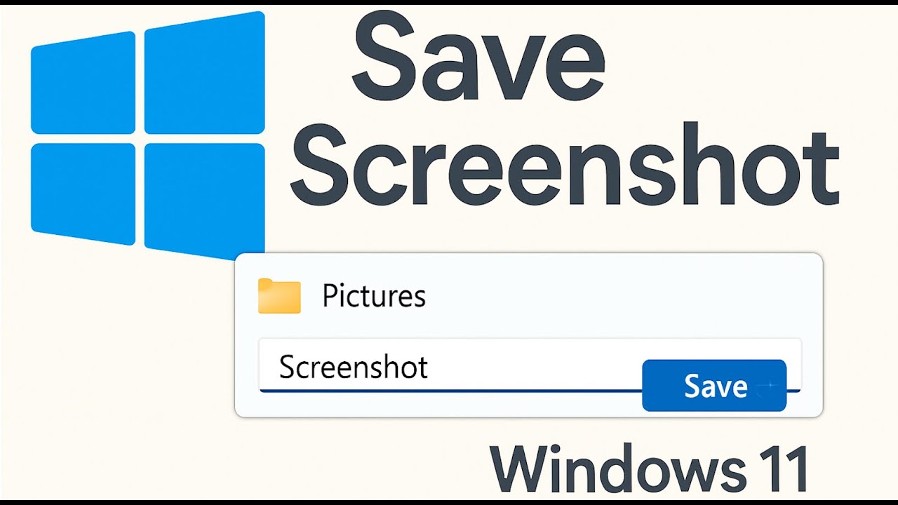 How to Save a Screenshot as a File in Windows 11 No Talking Step by ...