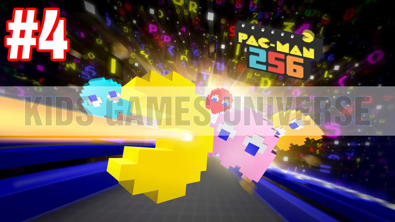 PAC-MAN 256: ENDLESS ARCADE MAZE Gameplay Part #4 | Kids Games Universe ...