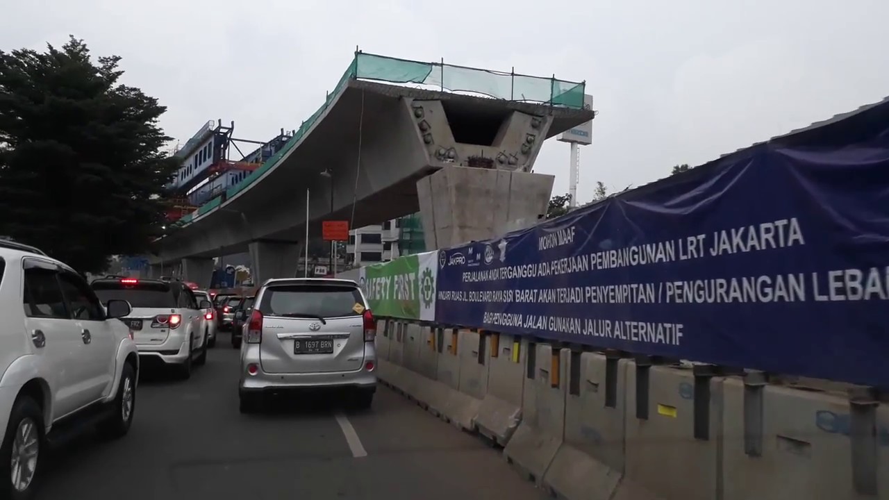Progress Pembangunan#3 LRT Pulomas-Kelapa Gading Juni 2017 untuk ...