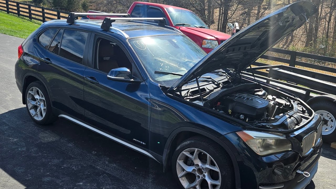 World's first AWD LS swapped bmw x1 - YouTube