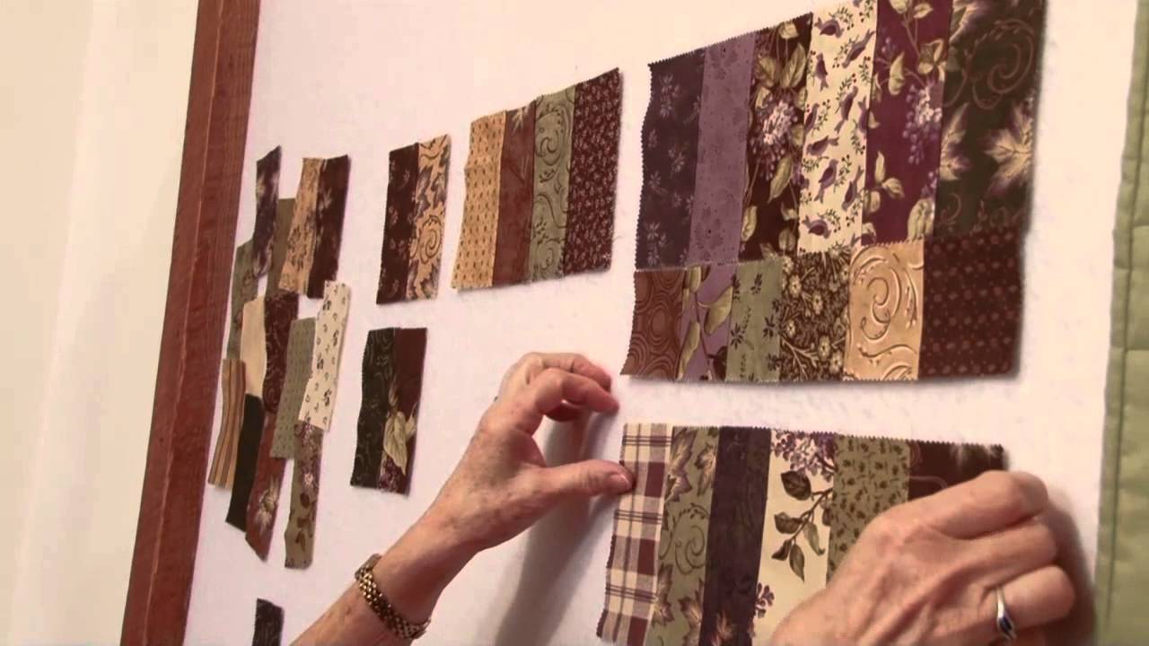 A Table Runner from 2 1/2 inch Strips: Mill House Quilts’ Tutorial 23 ...