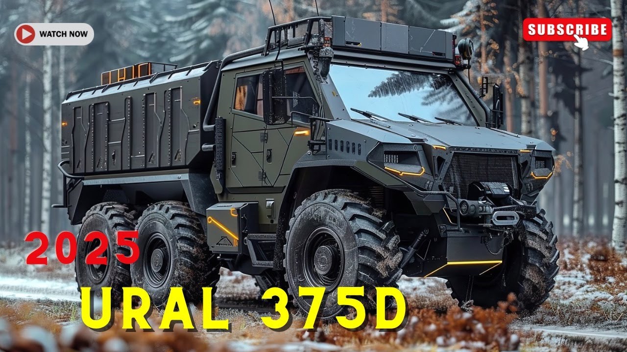 2025 the Ural 375D Remains an Icon in Heavy-Duty Military Transport - YouTube