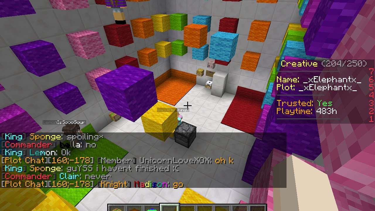 beanblockz color corners xD - YouTube