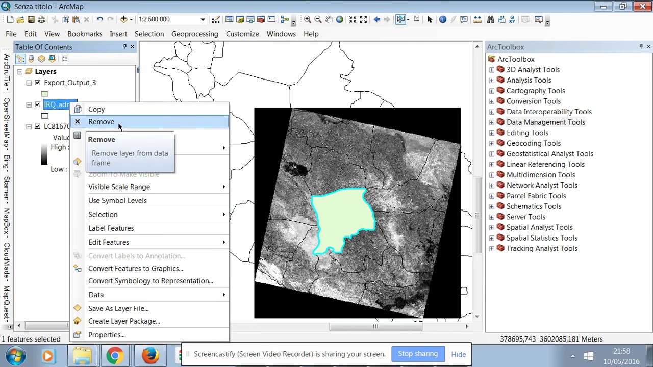 Clip Raster in ArcMap Basic processing in GIS YouTube - YouTube