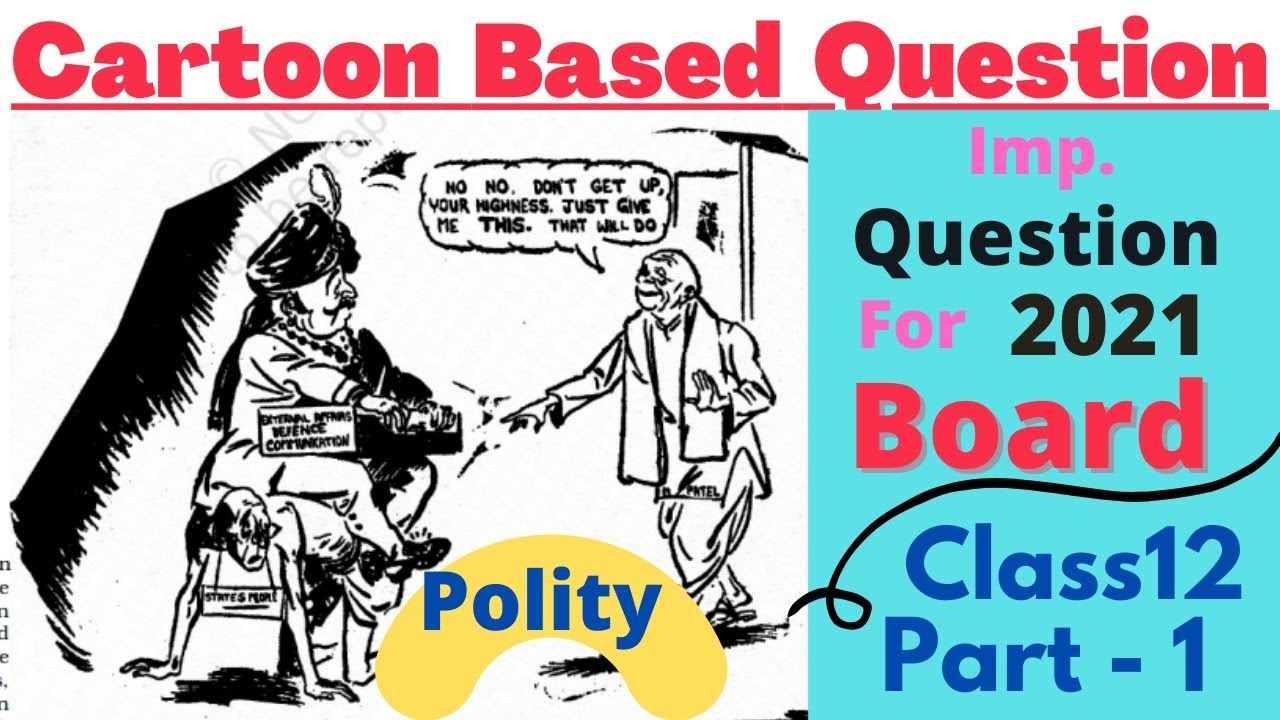 Cartoon Based Question | Ep1 | Political Science | Class 12 | Iron Man ...
