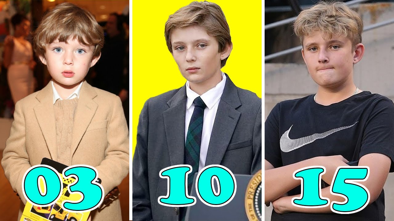 Barron Trump Baby Donald And Melania Trump's 7 Year Old Son Uses