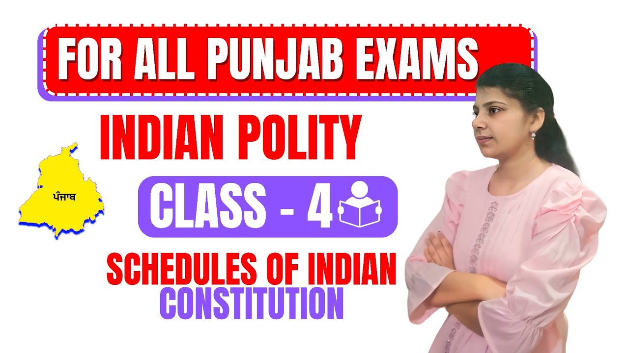 Indian polity class 4 | schedules of indian constitution - YouTube