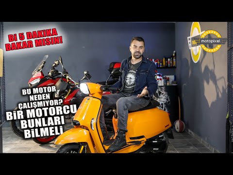 Bu Motor Neden Çalışmıyor? Her Motorcu Bunları Biliyordur!