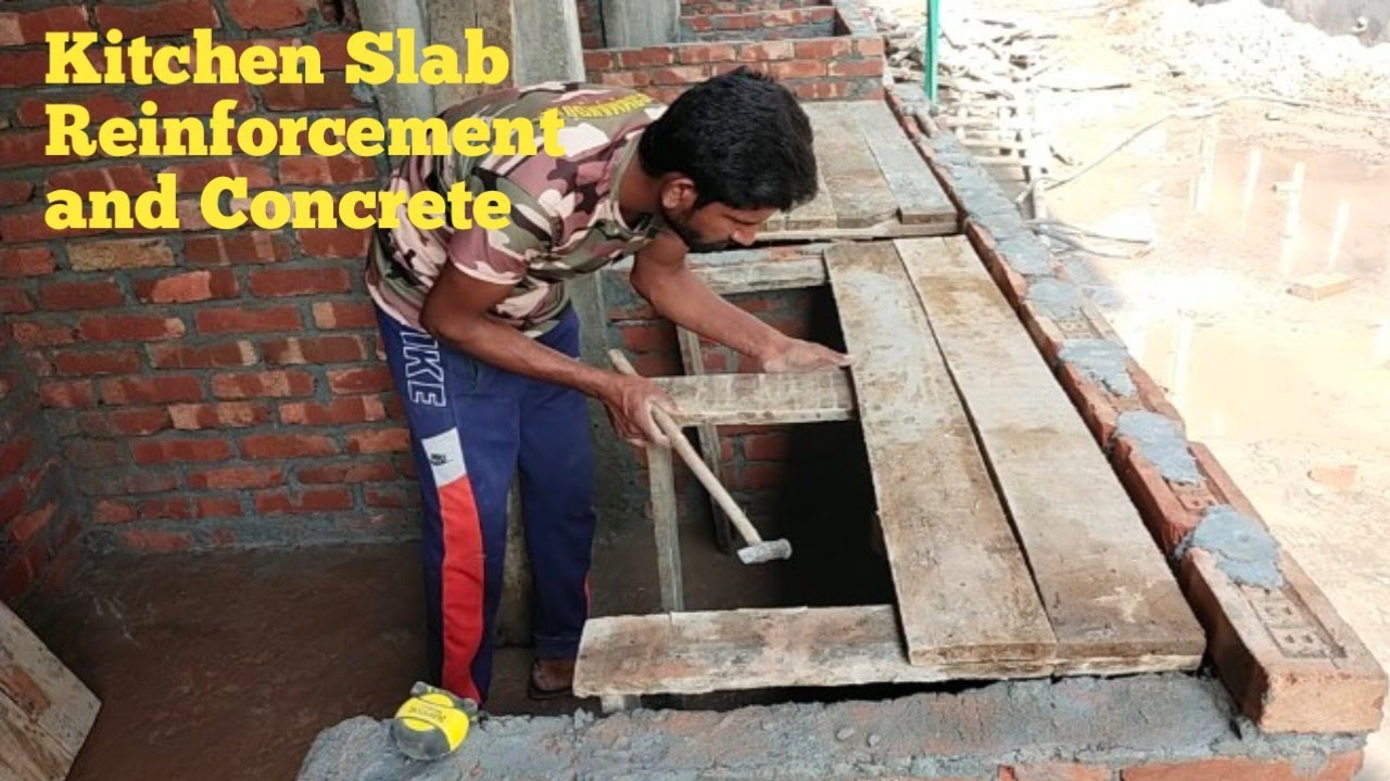 Wow! Kitchen Slab Installation_Reinforcement Kitchen Table on perfectly ...