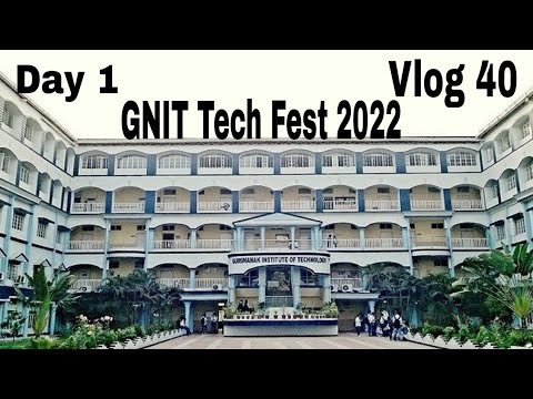GNIT Tech Fest 2022 Day 1 | Kolkata Sodepur || Asif's life - YouTube