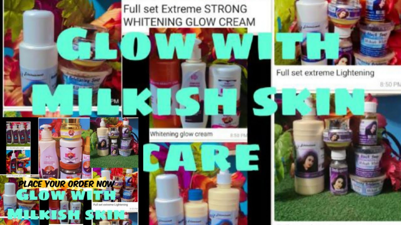 Milkish beauty skin care cosmetics # milkish white skin care lotion ...