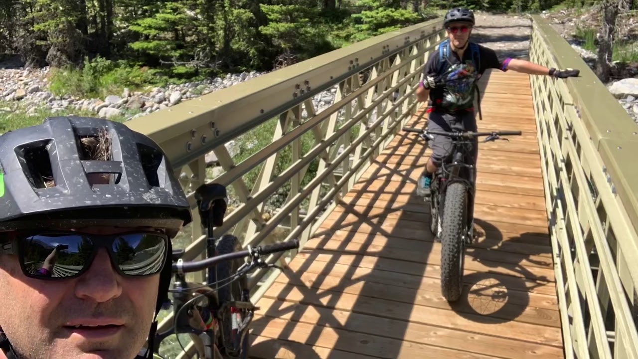 Kananaskis, AB. Little & Big Elbow loop fat bike ride - YouTube