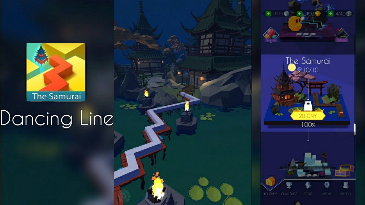 Dancing Line - The Samurai - YouTube