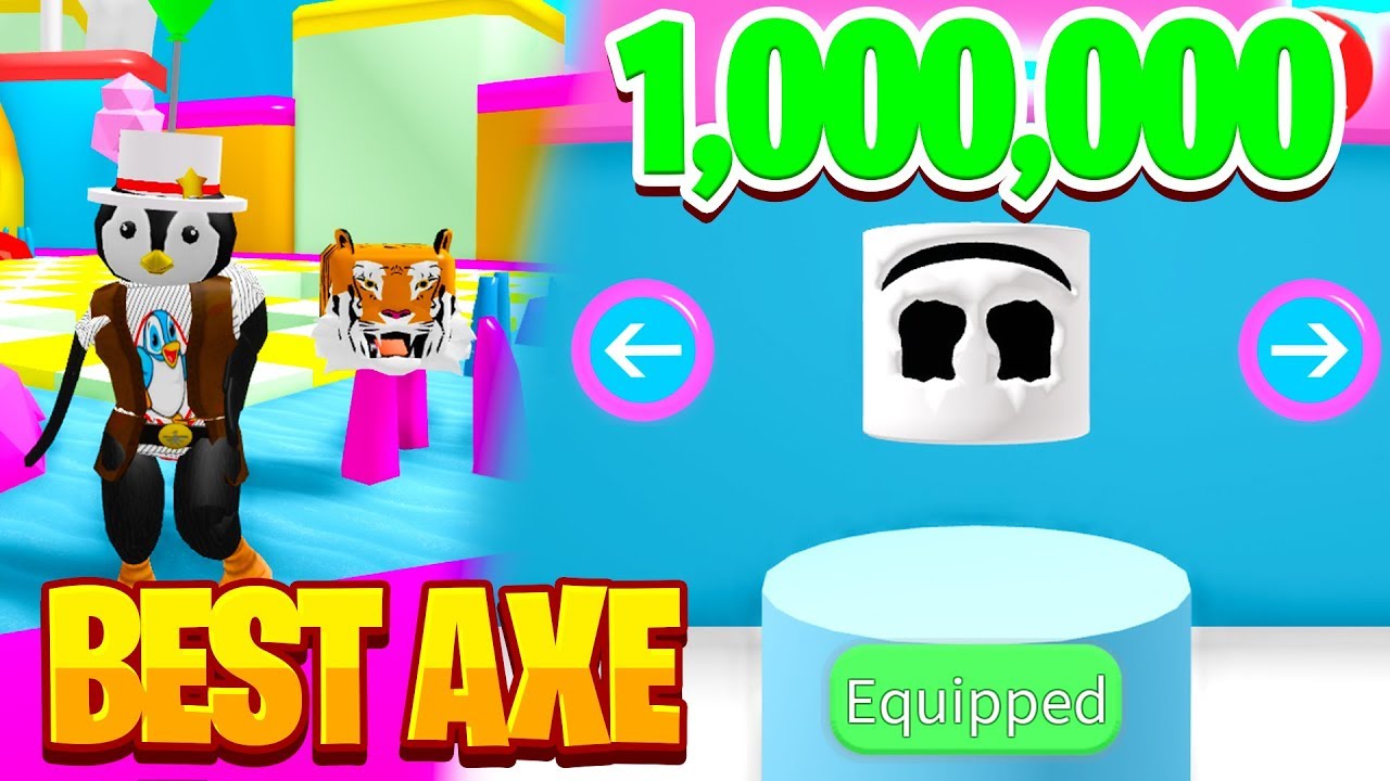 Buying the Best (MARSHMELLO) Pickaxe | Balloon Simulator 2 - YouTube