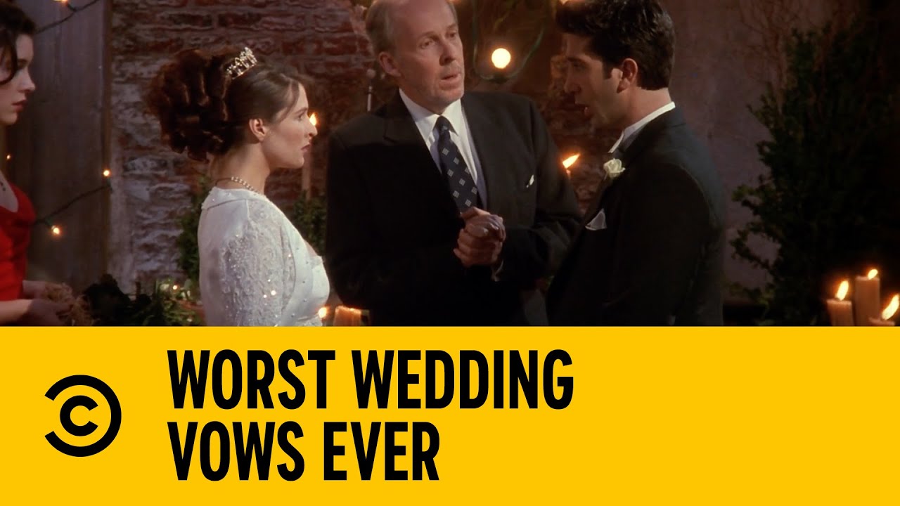 Worst Wedding Vows Ever Friends Comedy Central Africa YouTube worst-wedding-vows-ever-friends-comedy-central-africa-youtube