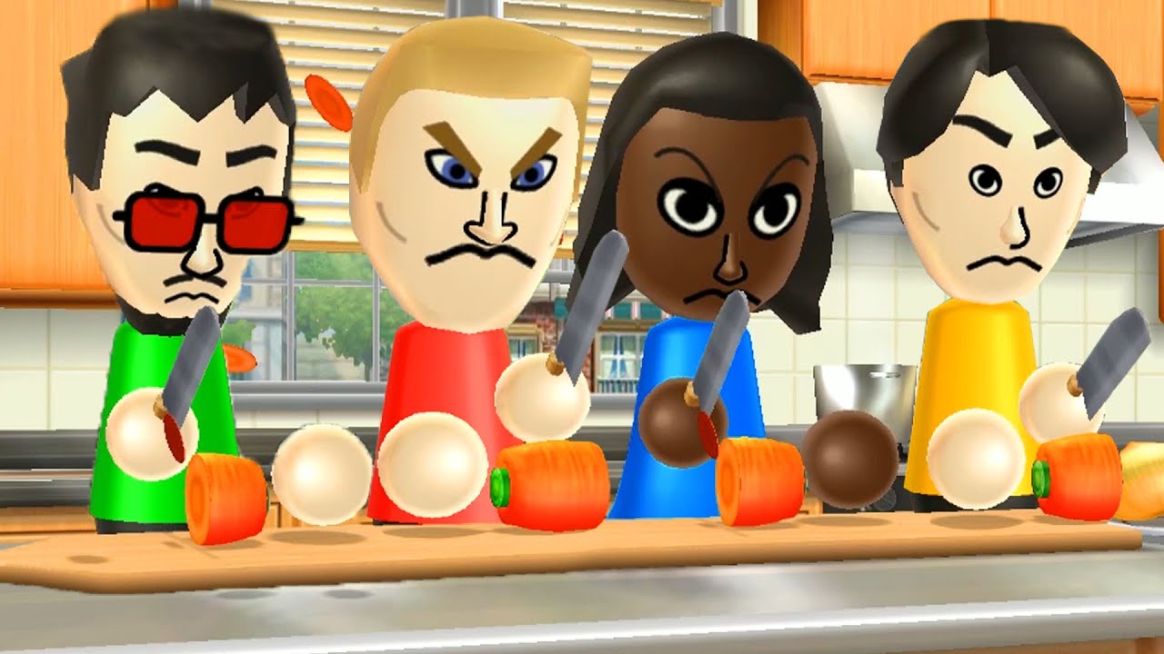 Wii Party Minigames - Haru Vs Tyrone Vs Akira Vs Takumi (Master ...