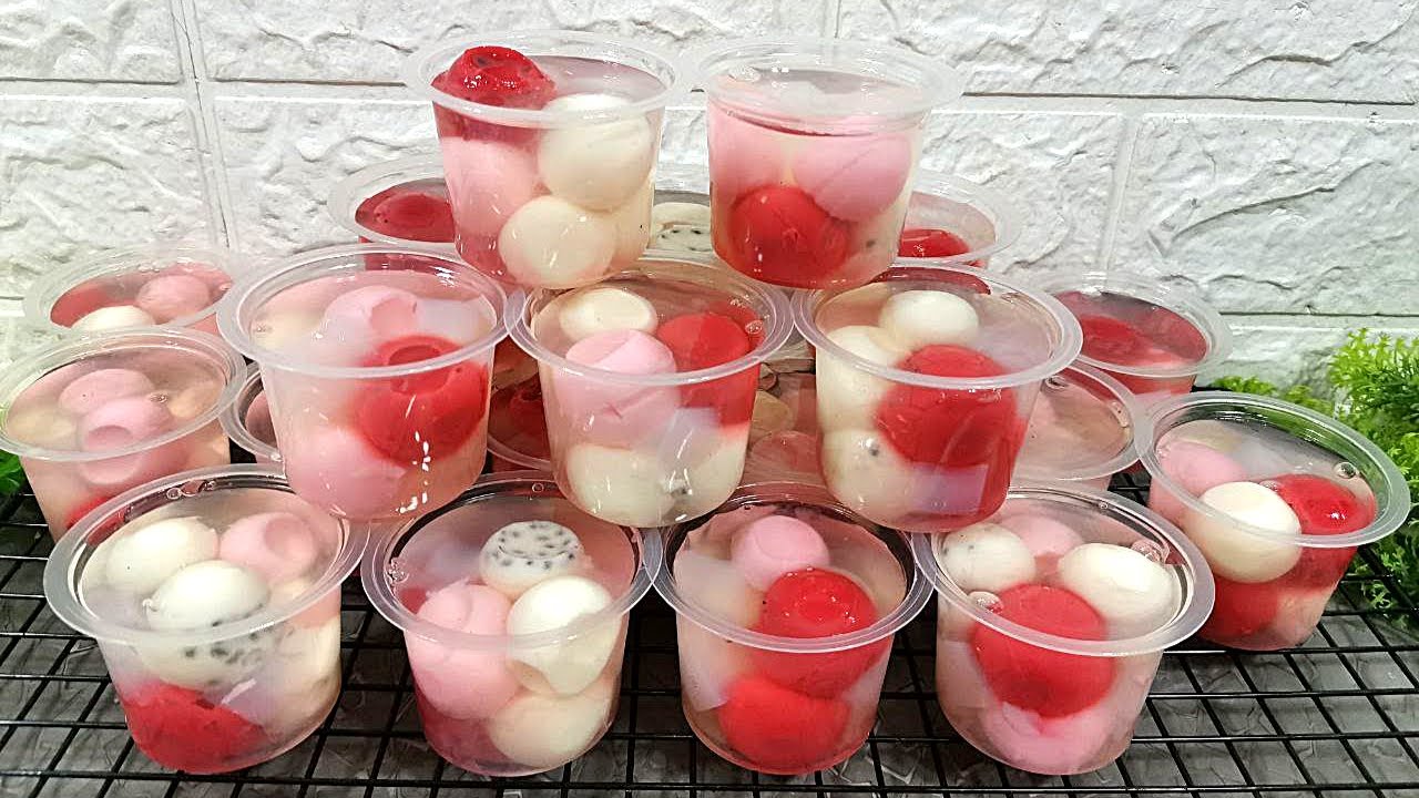 Kreasi Terbaru Puding Cup || Puding Bola Kaca || Ide Jualan dan Isian ...