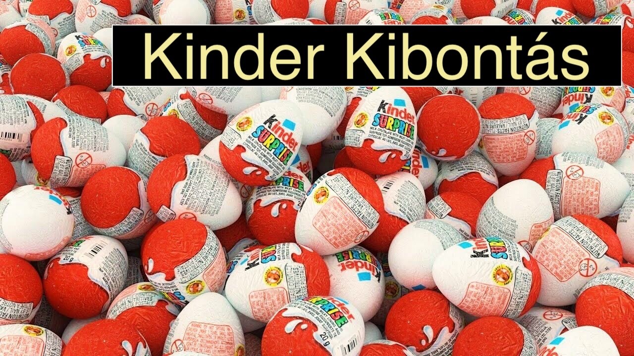 Kinder tojás kibontás - YouTube