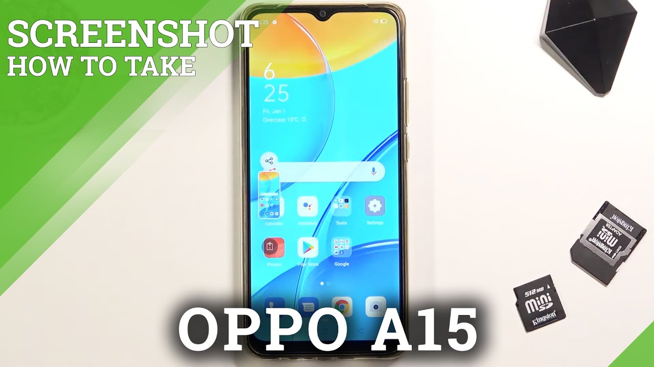 How to Take Screenshot in OPPO A15 – Capture Screen - YouTube