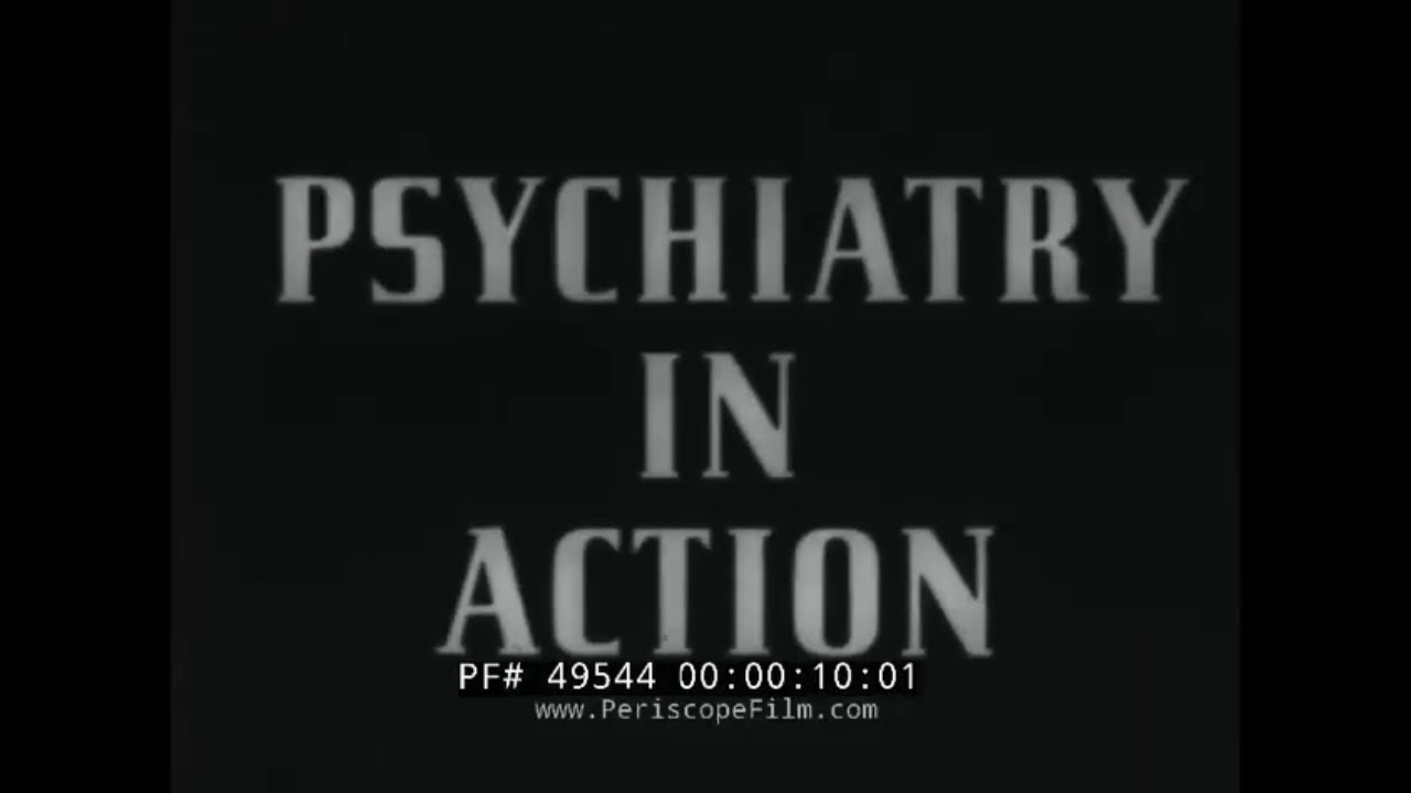 " PSYCHIATRY IN ACTION " WWII BRITISH MEDICAL FILM TREATING PTSD ...