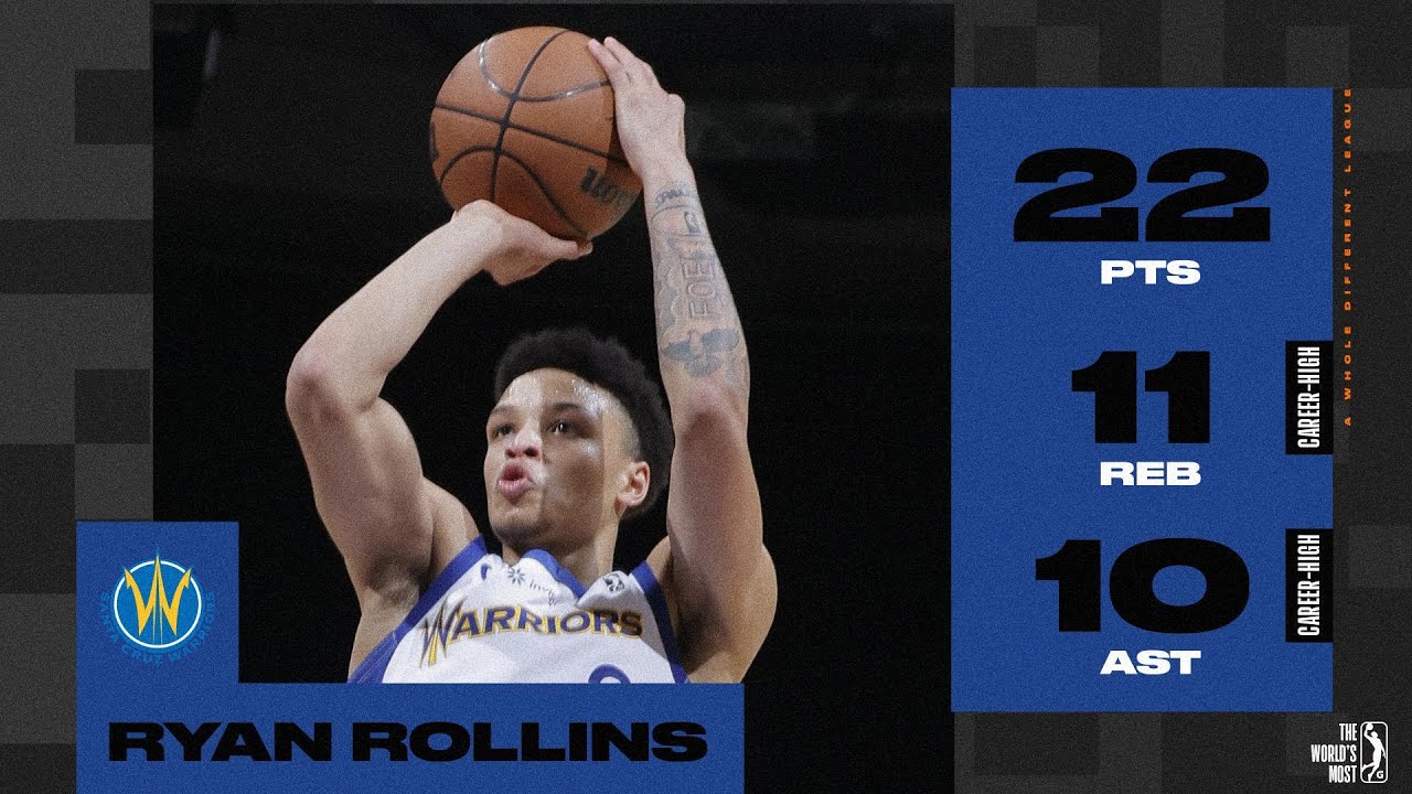 Ryan Rollins Posts First Career TRIPLE-DOUBLE 22 PTS, 11 REB, 10 AST vs ...