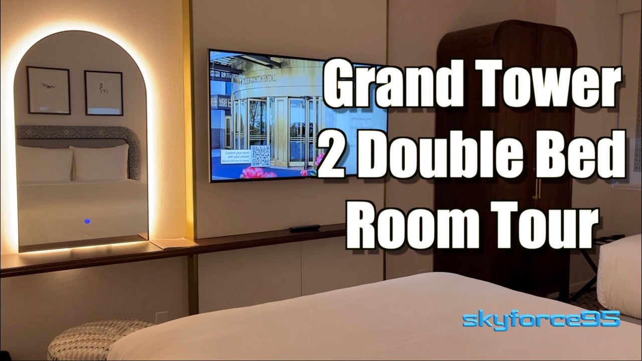 Grand Tower 2 Double Bed Room Tour - Intercontinental Hotel at ...
