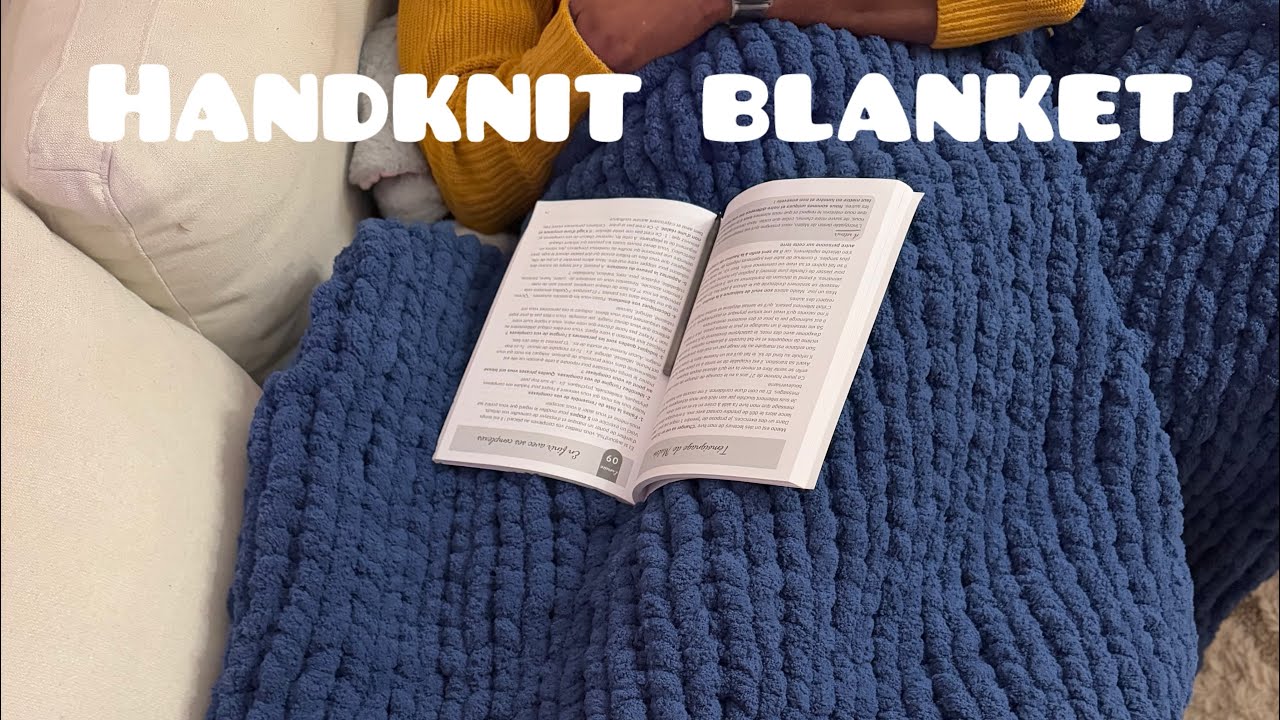 Chunky blanket tutorial (detailed video) - YouTube