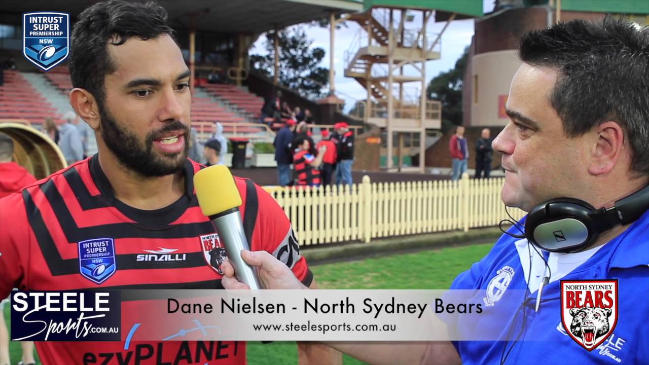 Steele Sports - Dane Nielsen Post Match interview Rnd 19 - YouTube