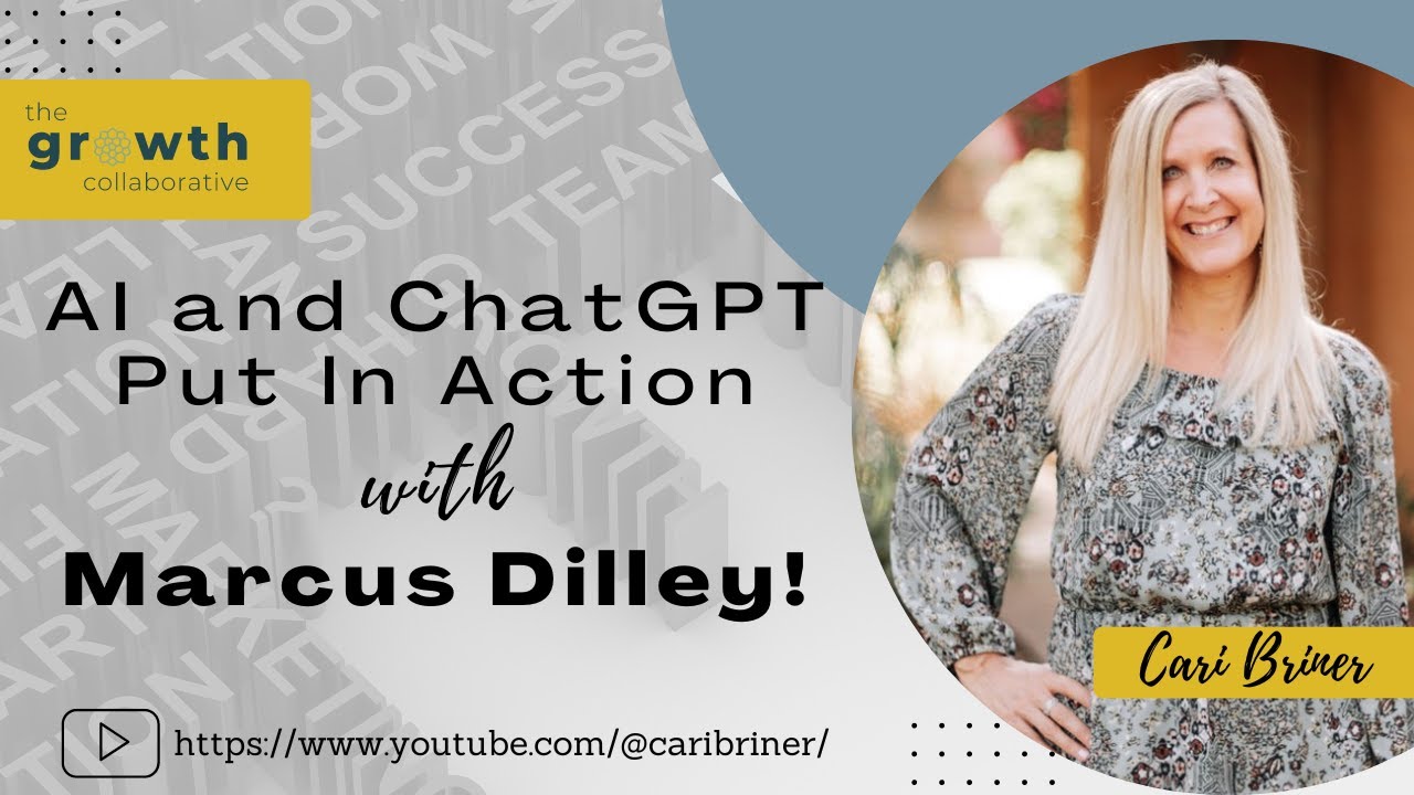AI and ChatGPT Put In Action with Marcus Dilley and Becky Colburn ...