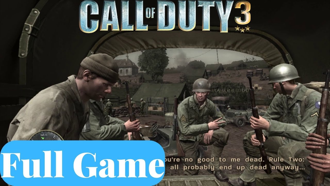 Call of Duty 3 - FULL GAME WALKTHROUGH｜Gameplay 2023 - YouTube